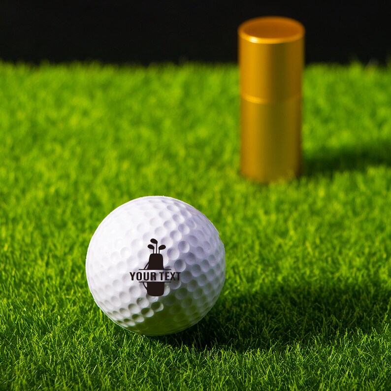 Personalized Golf Ball Stamp Custom Golf Balls Gift for - Etsy