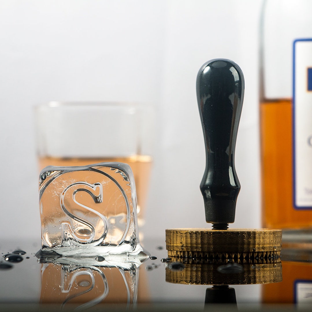 Cocktail Ice Stamps Business Logo Ice Cubes Branding Stamp - Etsy