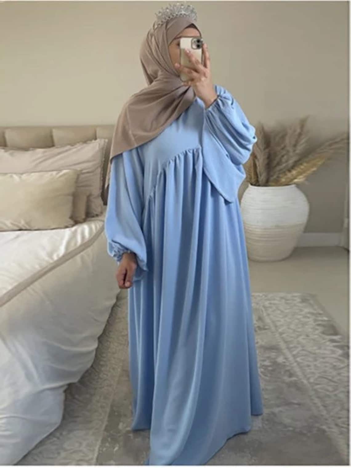 Abaya Balloon Sleeves - Etsy