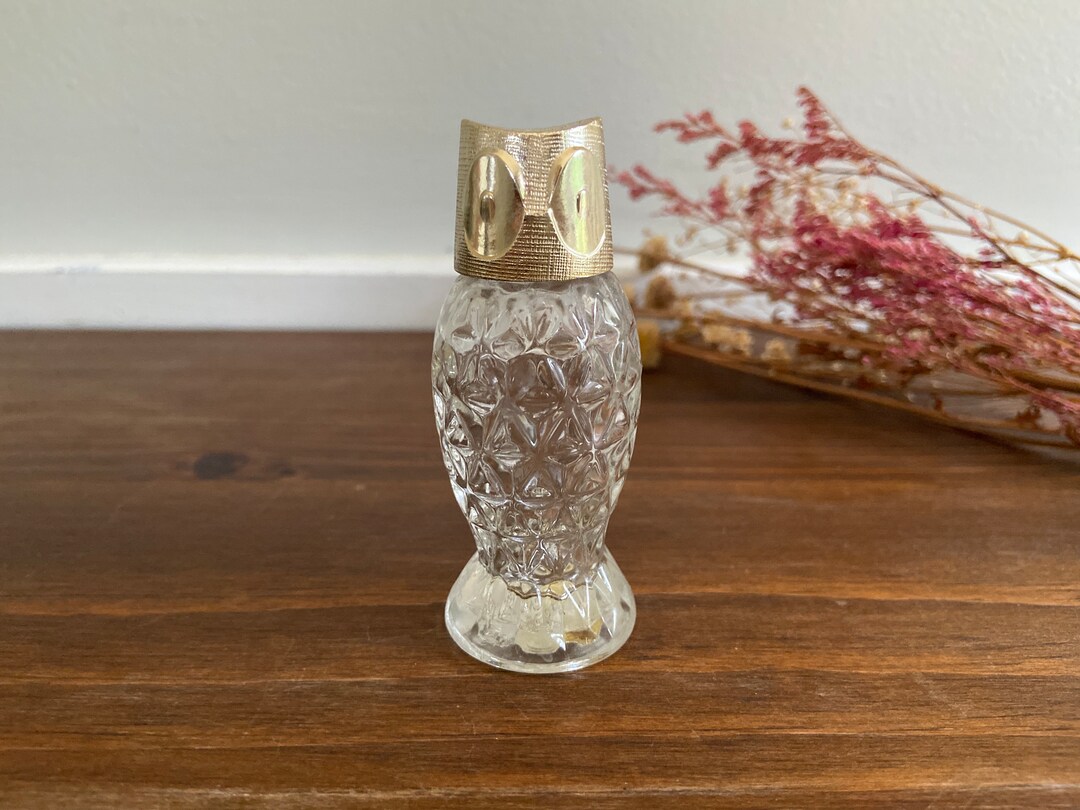 Vintage Avon Owl Cologne Bottle, Dresser Vanity Decor, Perfume Bottle ...
