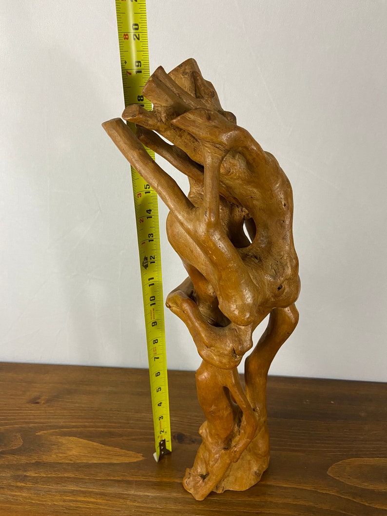 Free Form Wood Sculpture, Tree Root Art, Natural Decor, Twisted Wood ...