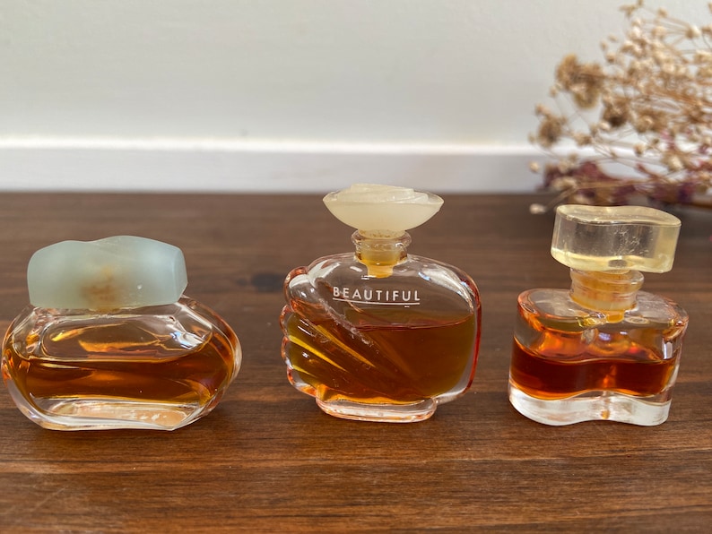 Vintage Estée Lauder Perfume Bottles, Miniature Perfume Sample Bottles ...