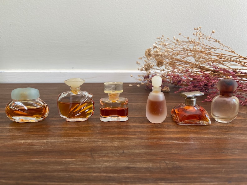 Vintage Estée Lauder Perfume Bottles, Miniature Perfume Sample Bottles ...