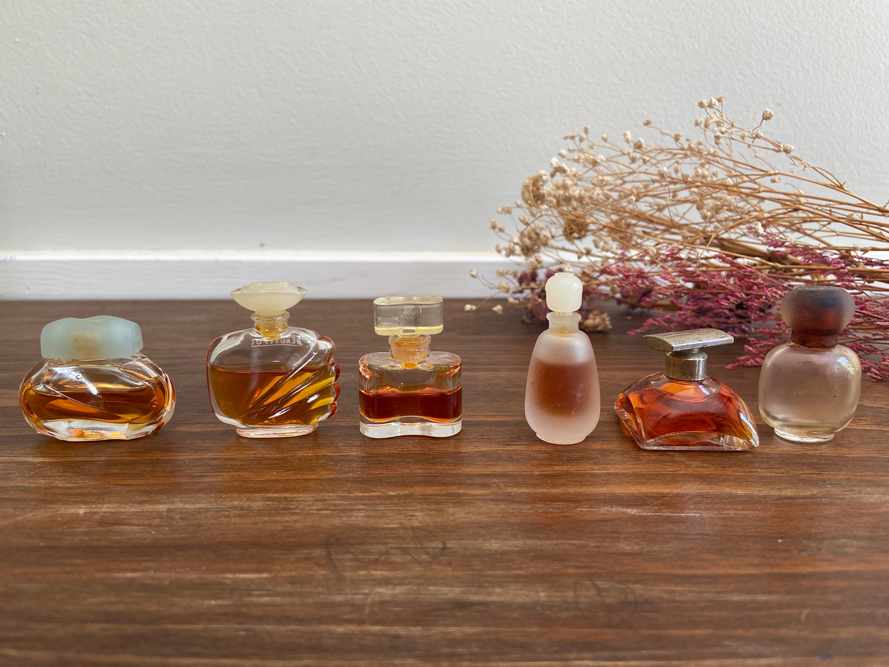 Vintage Estée Lauder Perfume Bottles, Miniature Perfume Sample Bottles ...