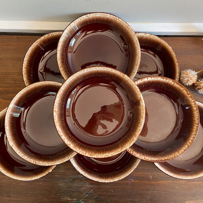 Brown Drip Dishes - Etsy