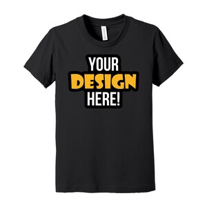 Editable Bella Canvas 3001Y Color Chart & Size Chart, Canva Template ...