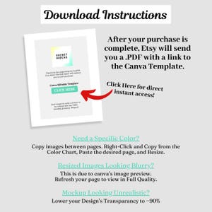 Editable Gildan 5000 Color Chart, Canva Template, G500 Color Chart, 5000 Size Chart - Etsy