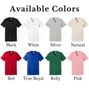 Editable Bella Canvas 3005 Color Chart & Size Chart, Includes CVC ...