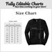 Gildan 2400 Color Chart & Size Chart, Editable Canva Template, G240 ...