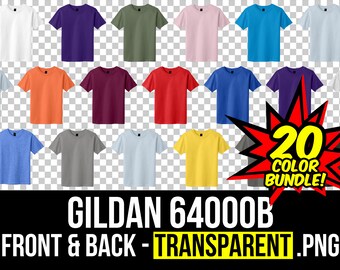 Jerzees 21M Front and Back Mockup Bundle, T Shirt Mockup PNG, 21M ...