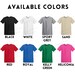 Editable Gildan 64000 Color Chart, Canva Template, G640 Color Chart ...