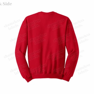 Jerzees 562M PNG Mockup Bundle, Transparent + White Backgrounds, All 41 ...