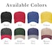 Editable Otto Cap 31-069 Color Chart & Size Chart, Hat Canva Template ...