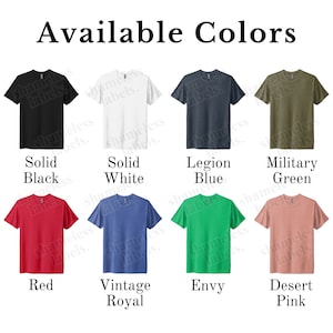 Editable Next Level 6010 Color Chart & Size Chart, Canva Template, 6010 ...