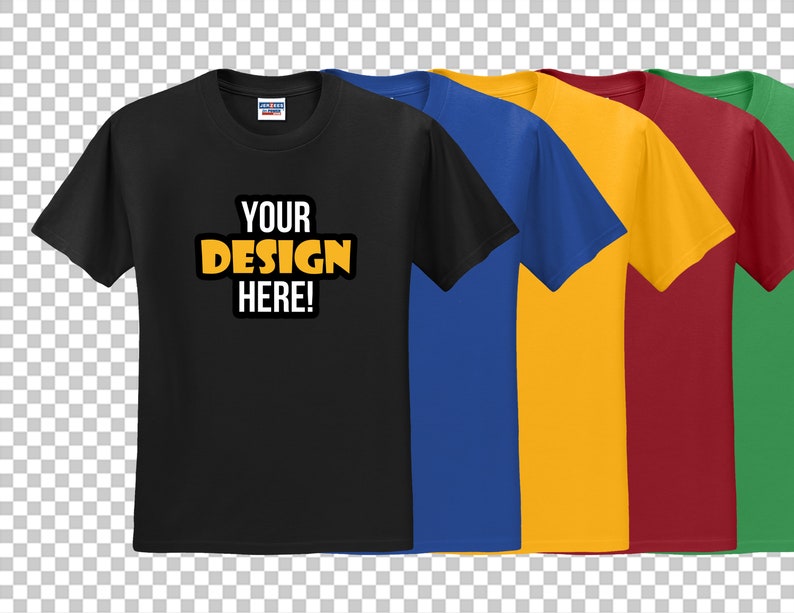Jerzees 29MR Front and Back Mockup Bundle, Jerzees 29MR Mockup PNG ...
