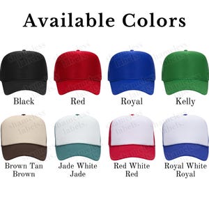 Editable Otto Cap 39-165 Color Chart & Size Chart, Hat Canva Template ...