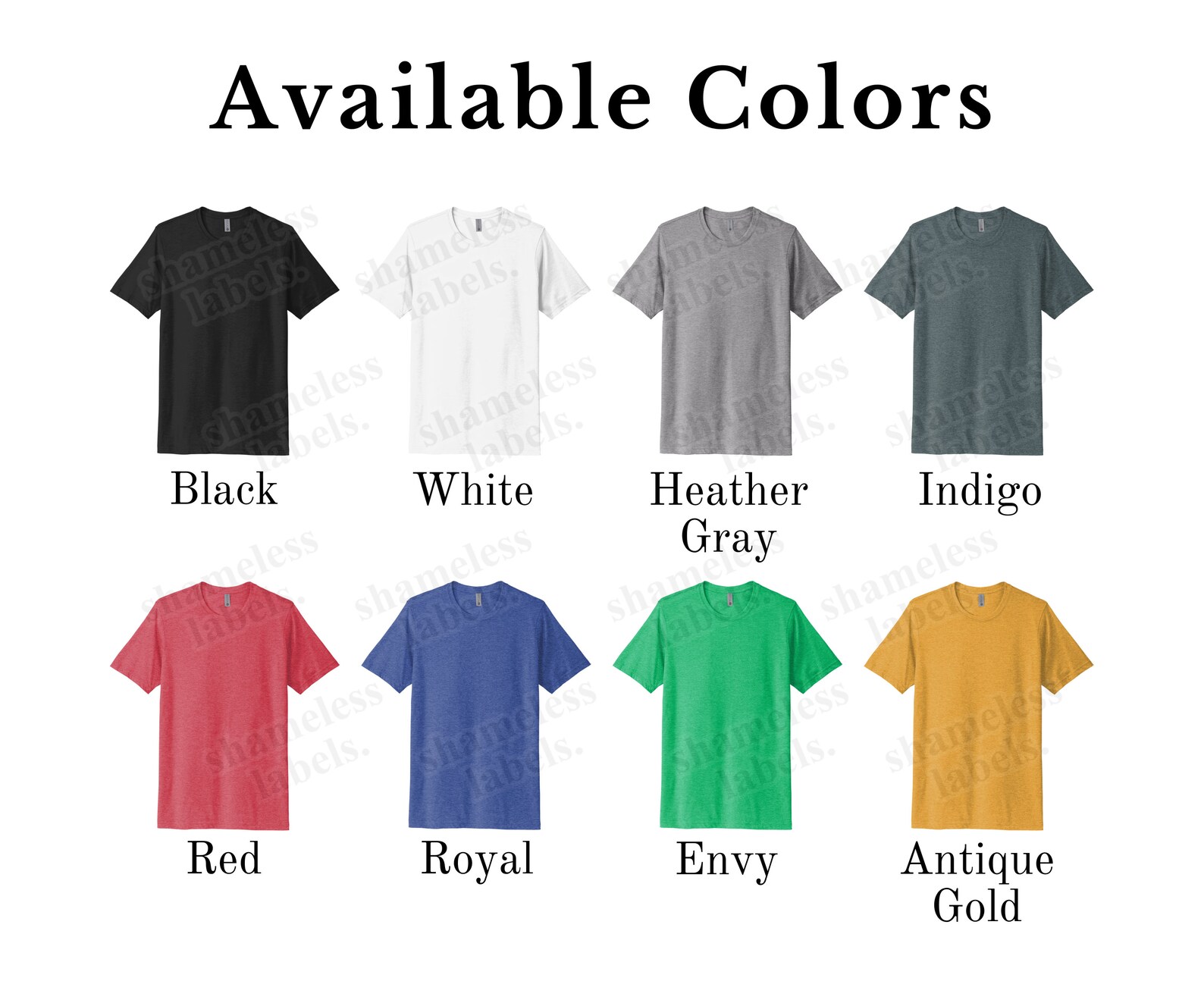 Editable Next Level 6200 Color Chart & Size Chart, Canva Template, 6200 ...
