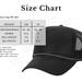 Editable Otto Cap 39-165 Color Chart & Size Chart, Hat Canva Template ...