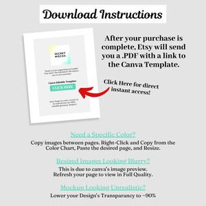 Editable Next Level 6210 Color Chart, Canva Template, N6210 Color Chart ...