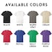 Editable Next Level 6210 Color Chart, Canva Template, N6210 Color Chart ...