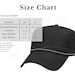 Editable Otto Cap 31-069 Color Chart & Size Chart, Hat Canva Template ...