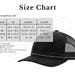 Editable Richardson 112 Color Chart & Size Chart, Hat Canva Template ...