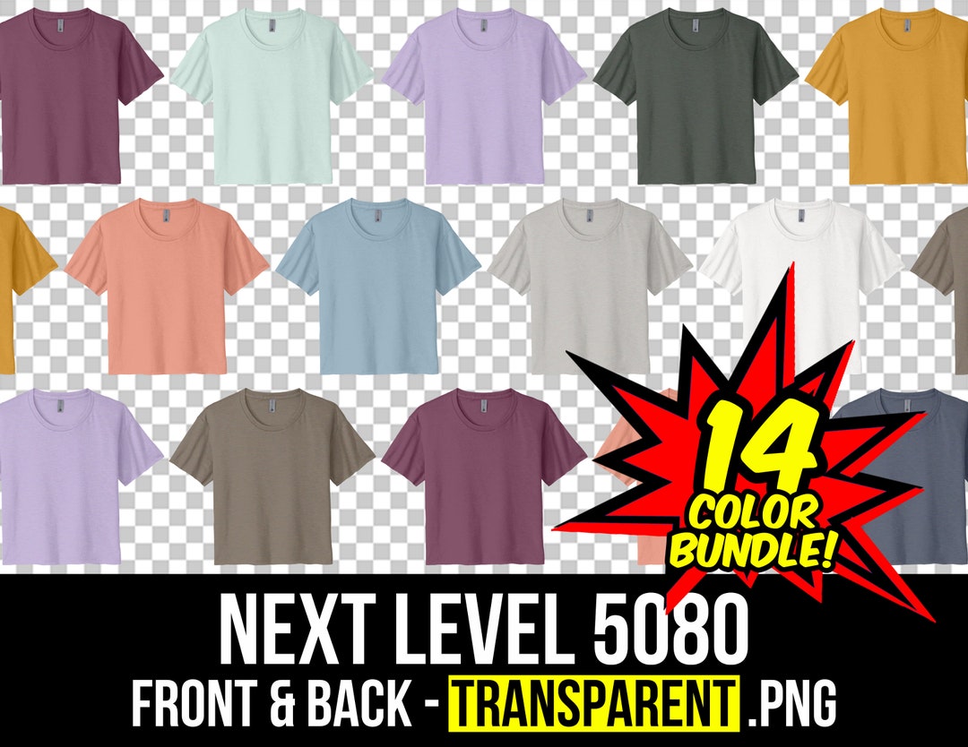 Next Level 5080 Front and Back Mockup Bundle, Women's Festival Cali ...