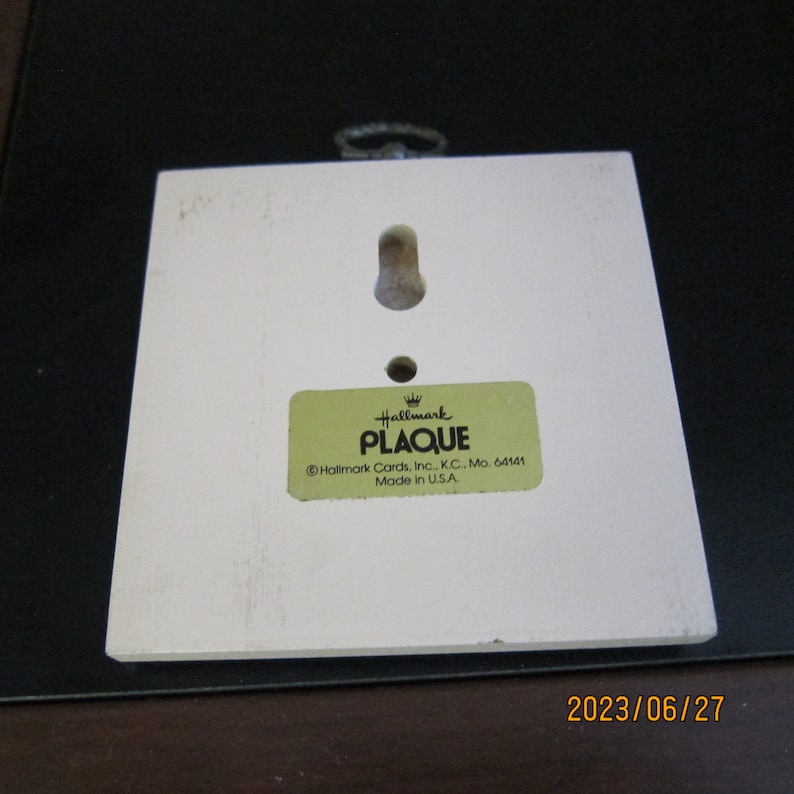 Lucy and Charlie Brown Vintage Hallmark Plaque - Etsy