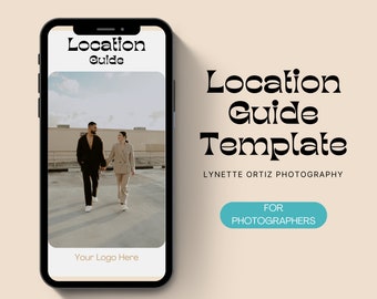 Canva Photography Location Guide, Session Location Guide, Photography ...