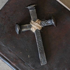 Rustic Railroad Spike Cross - Etsy