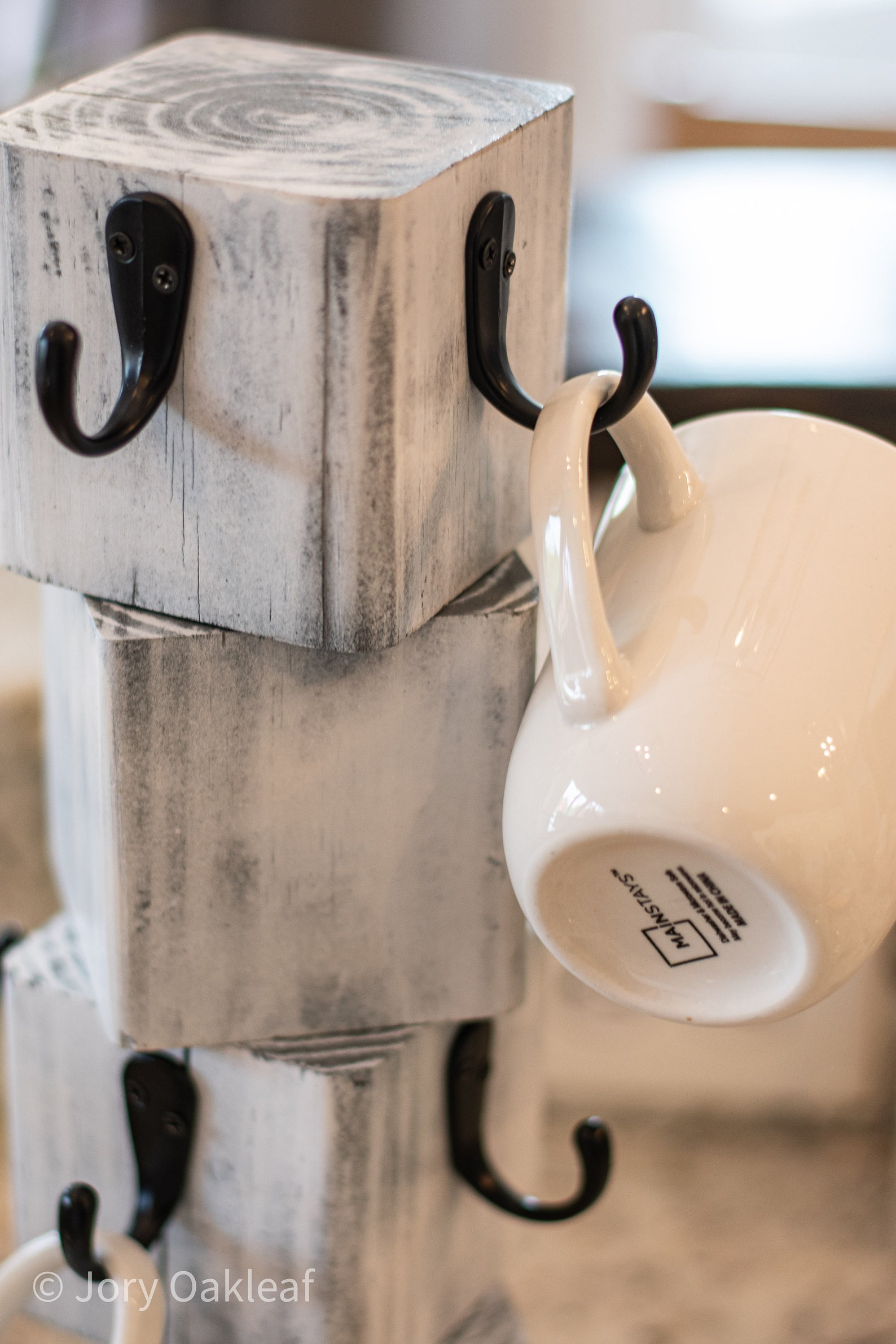 Rustic Farmhouse Kitchen Counter Mug Holder - Etsy