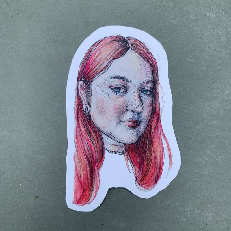Redhead Stickers - Etsy