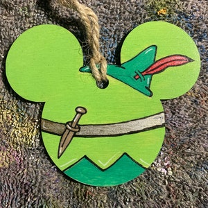 Peter Pan Individual Ornaments - Etsy