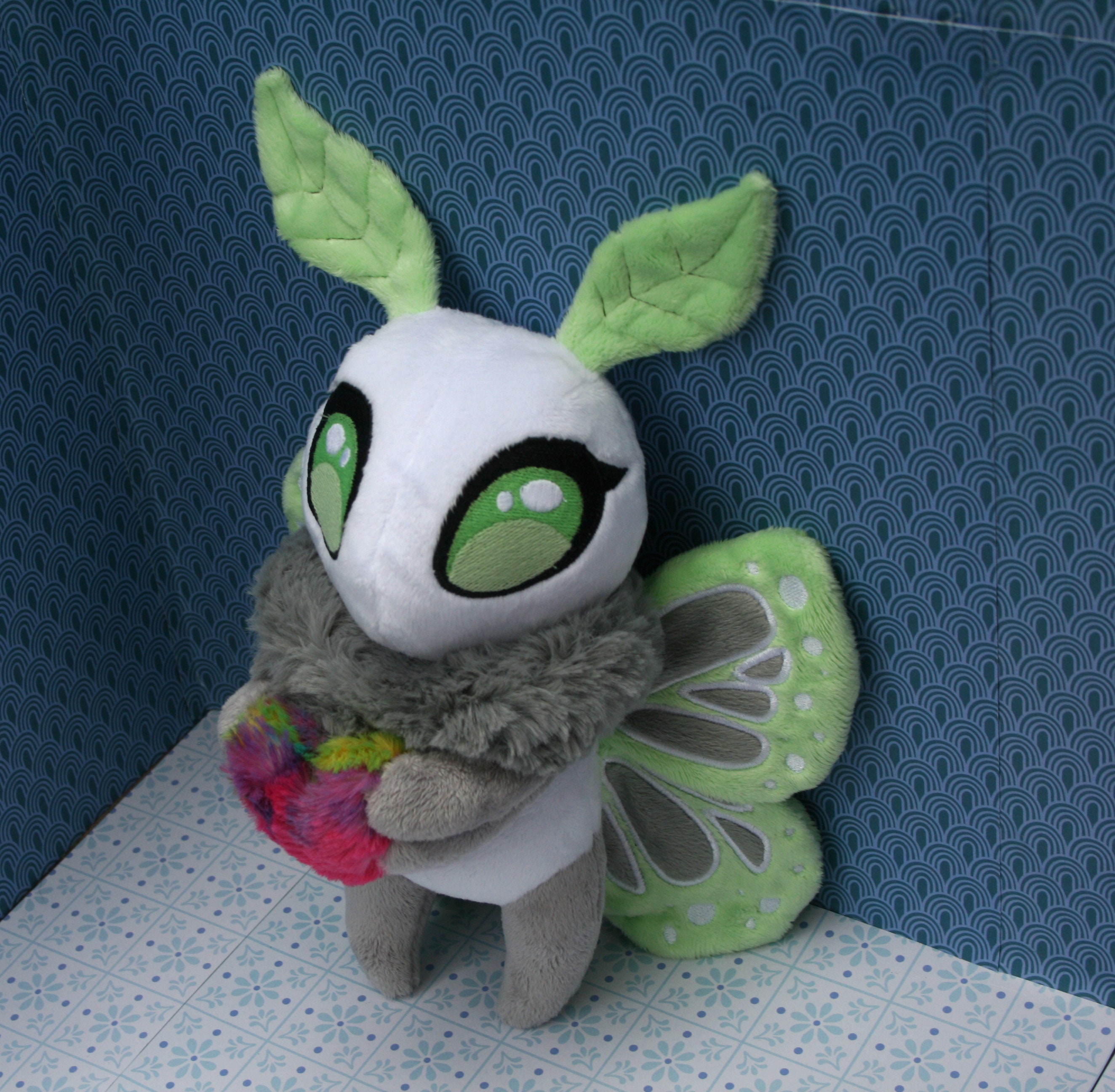 Agender Pride Moth LGBTQIA Pride Flag Moth Plush - Etsy