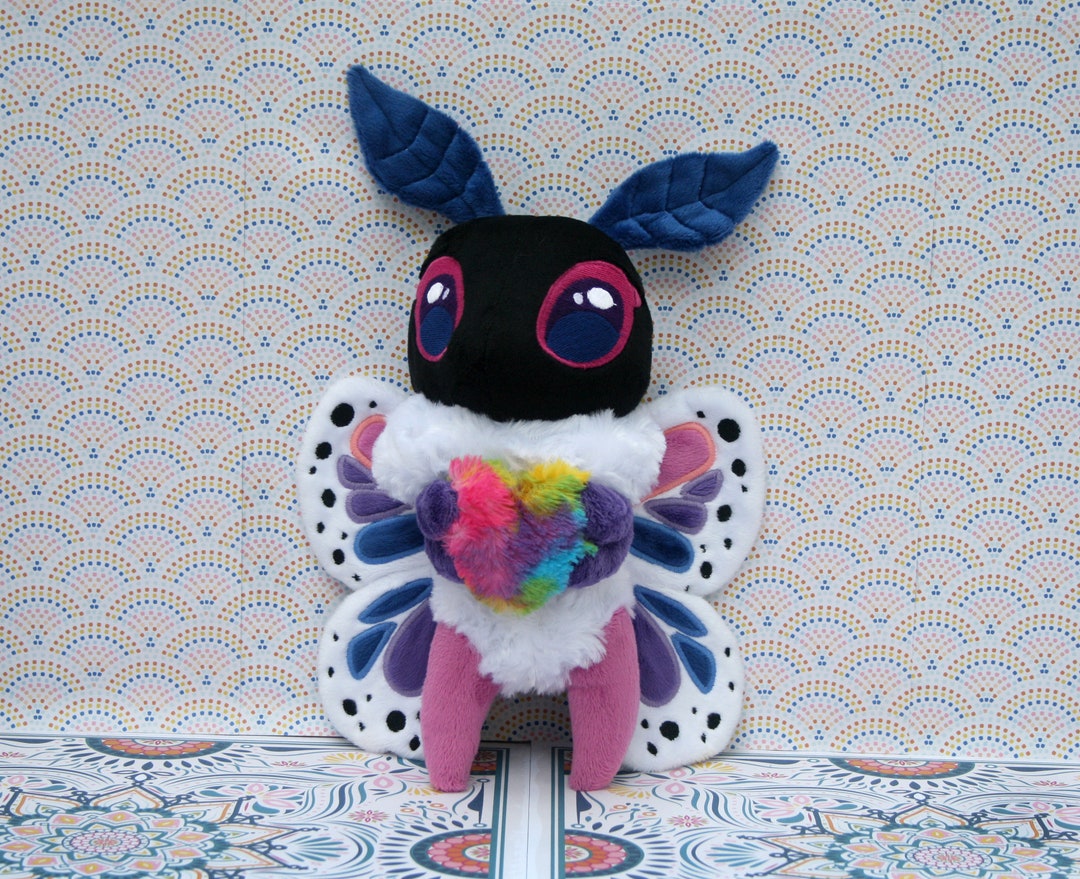 Genderfluid Pride Moth, LGBTQIA Pride Flag Moth Plush - Etsy