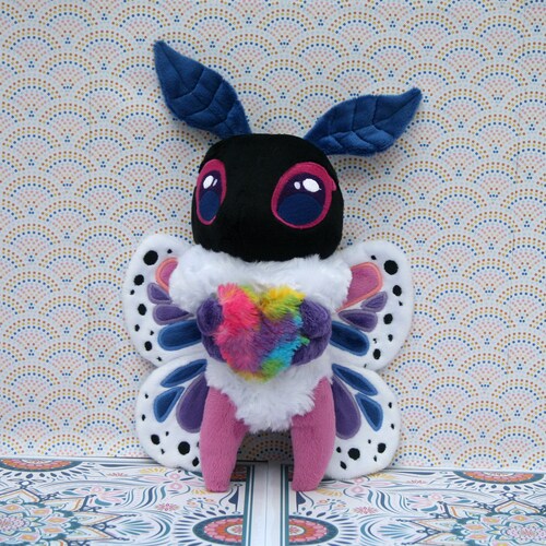 Genderfluid Pride Moth LGBTQIA Pride Flag Moth Plush - Etsy