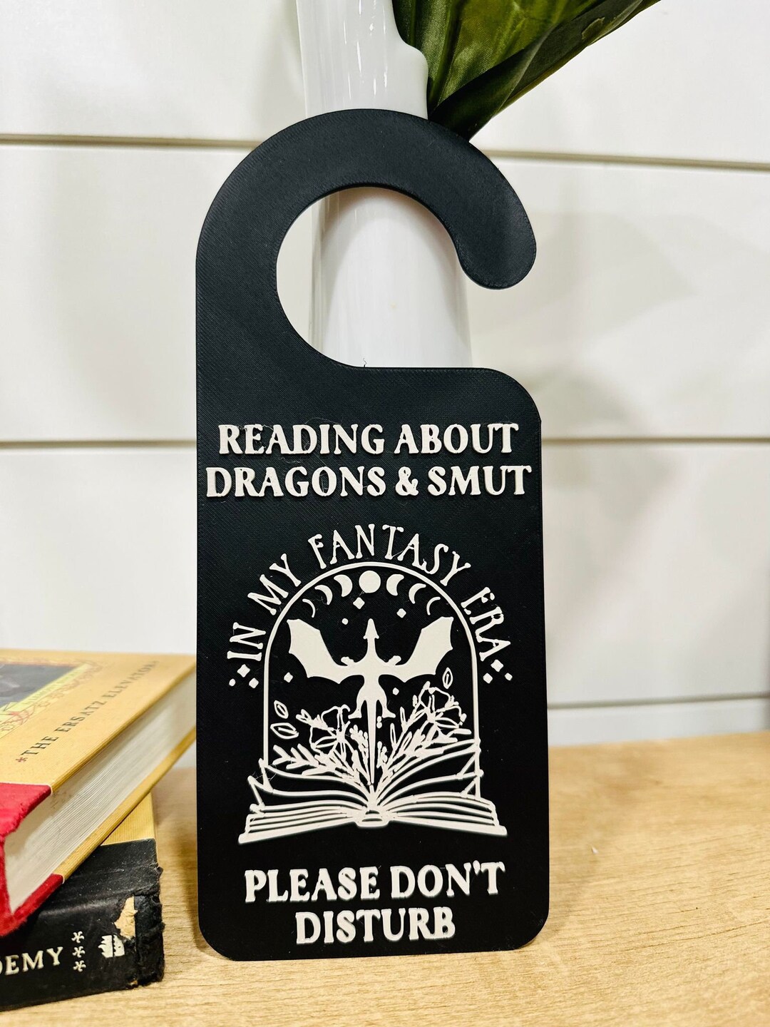 Reading Door Hanger choose Your Color Customizable Reading Nook Hanger ...