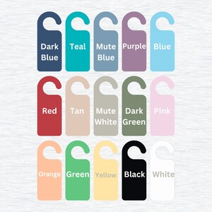 Reading Door Hanger choose Your Color Customizable Reading Nook Hanger ...