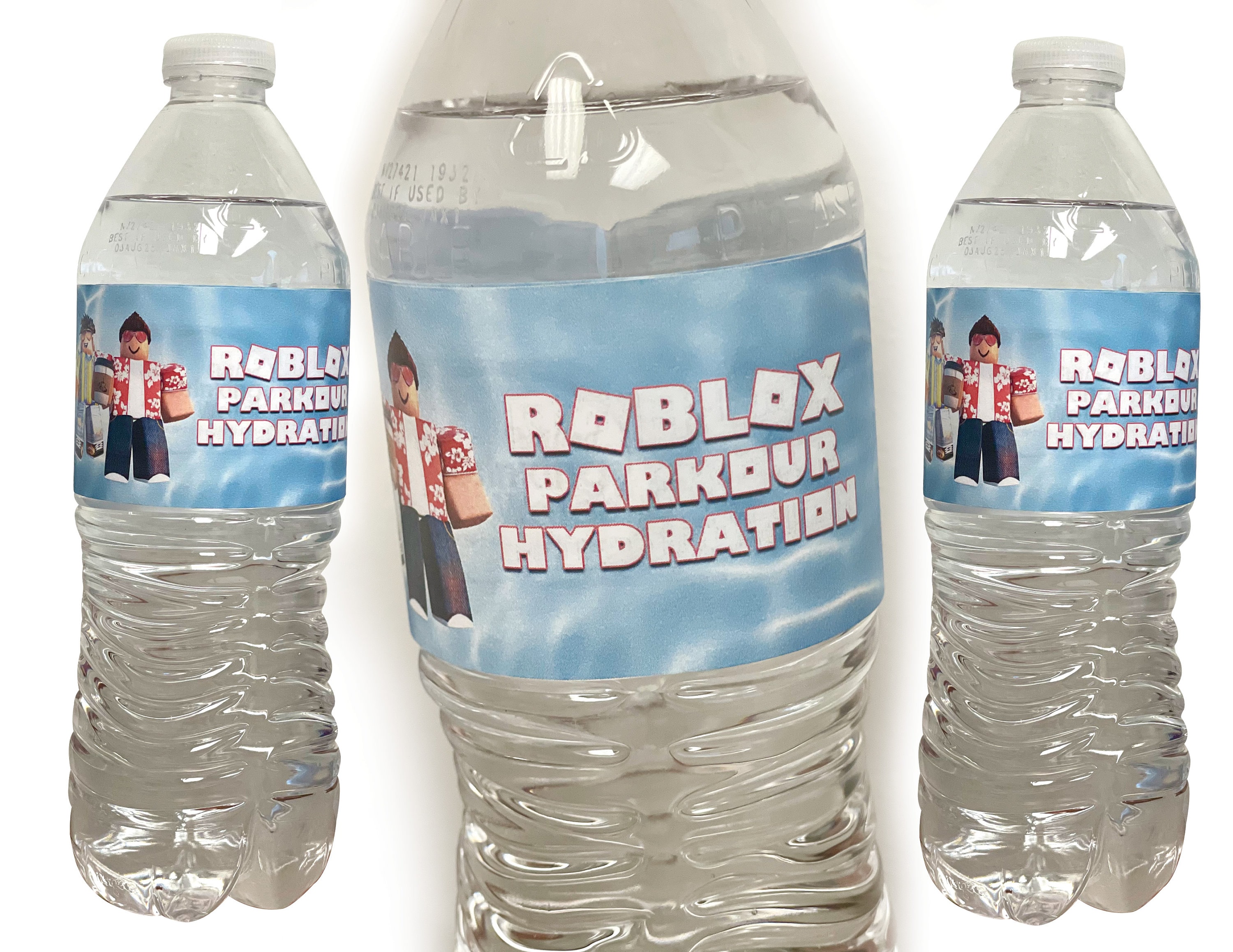 Roblox Water Bottle Labels, Digital Download, 9"x2" Labels - Etsy