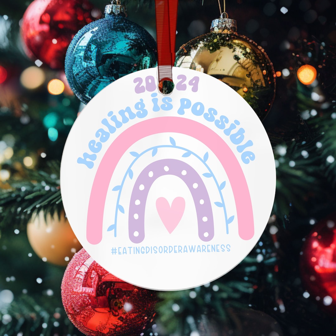 Eating Disorder Recovery Ornament, ED Awareness Gift, Body Positivity ...