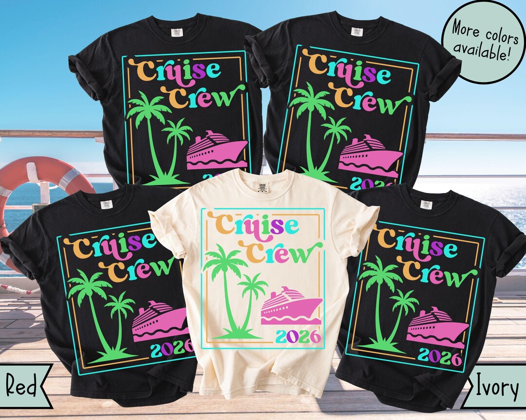 Funny Group Cruise Tees, Custom Matching Family Cruise Shirts ...