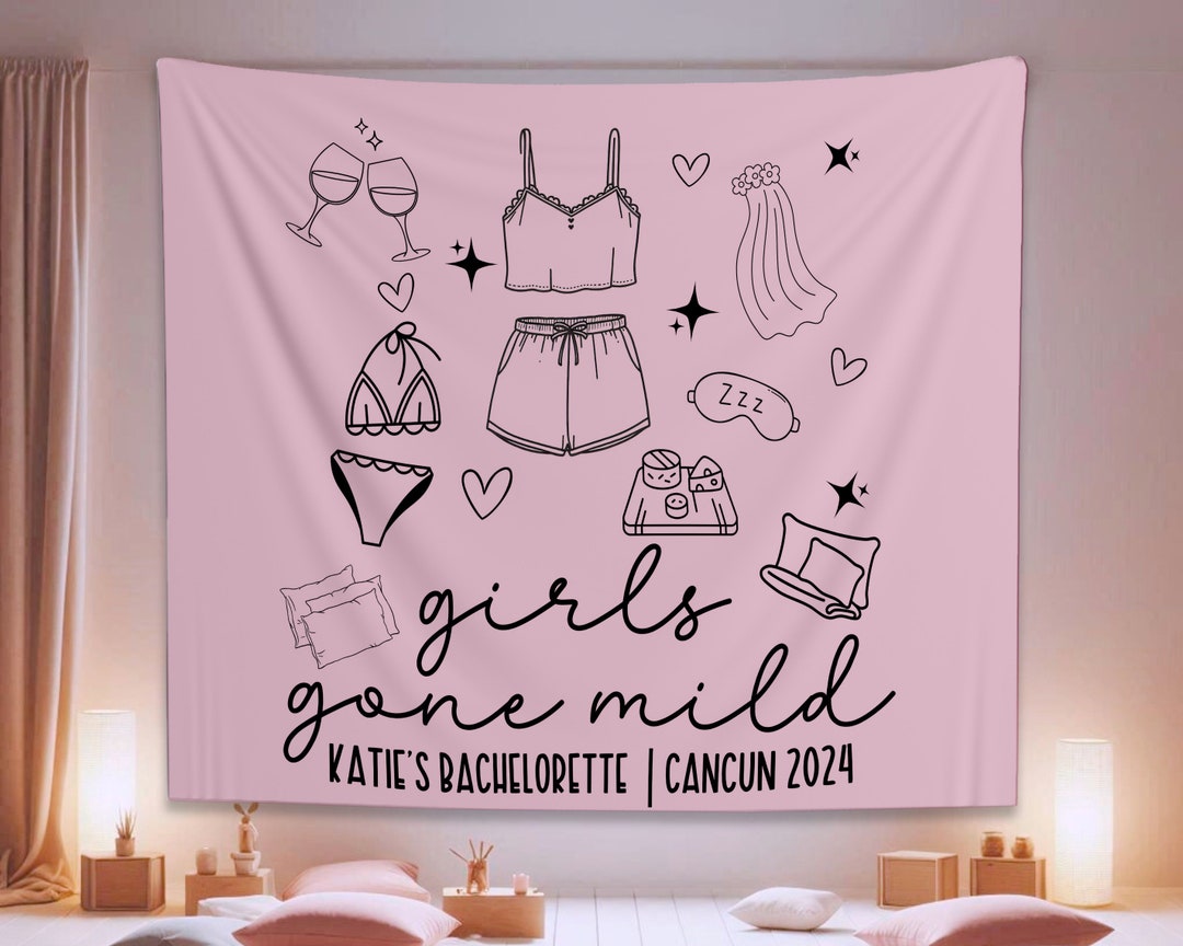 Custom Girls Gone Mild Sign, Girls Gone Mild Bachelorette Wall Hanging ...