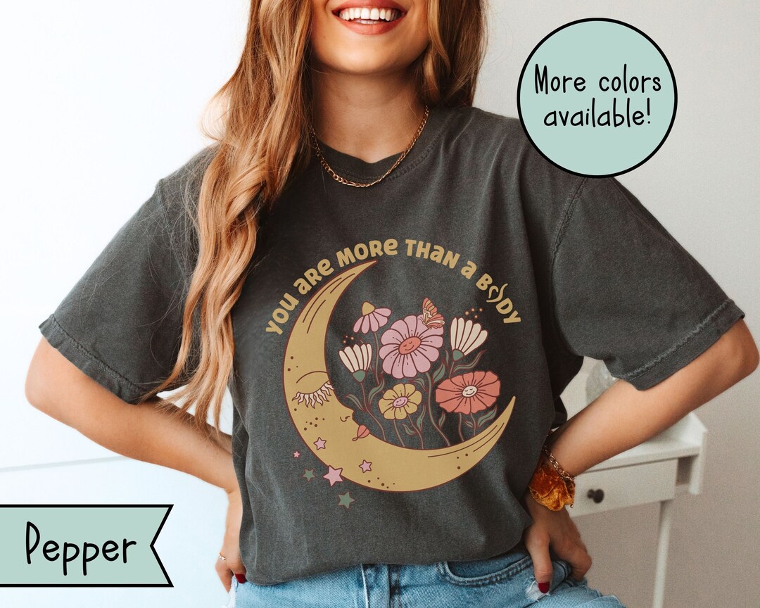 Eating Disorder Recovery Comfort Colors Shirt, ED Awareness Tee, Body ...