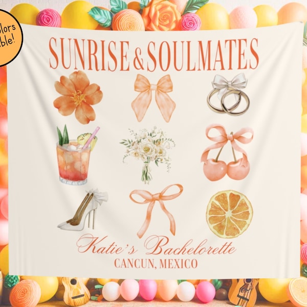 Tequila Sunset Decorations - Etsy