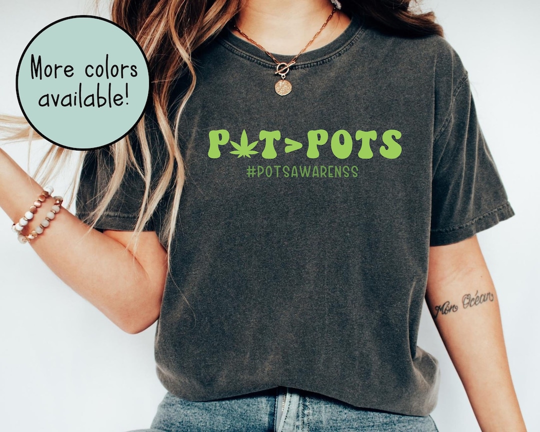 POTS Syndrome Comfort Colors Shirt, Postural Orthostatic Tachycardia ...