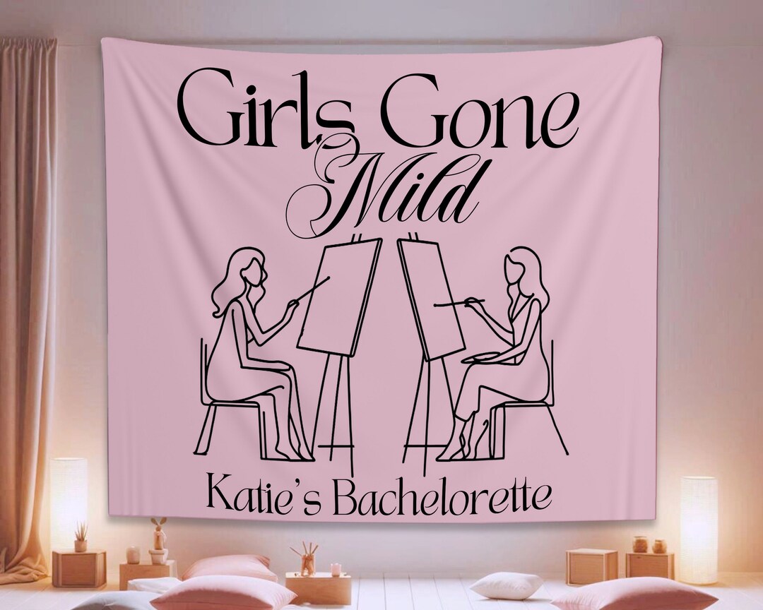 Custom Girls Gone Mild Sign, Girls Gone Mild Bachelorette Wall Hanging ...