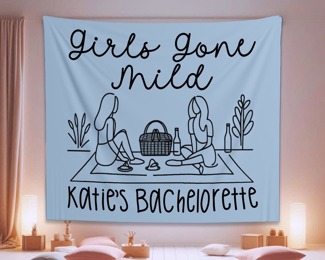 Custom Girls Gone Mild Sign, Girls Gone Mild Bachelorette Wall Hanging ...