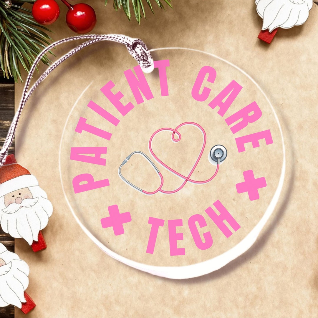 Patient Care Technician Ornament, PCT Gift Patient Care Tech, PCT Nurse ...