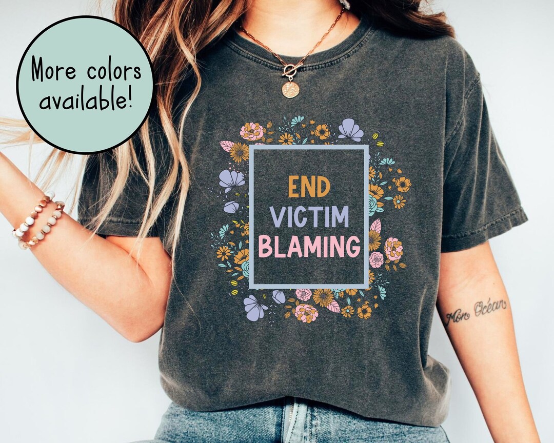 Sexual Assault Awareness Comfort Colors Shirt, Sexual Harassment ...