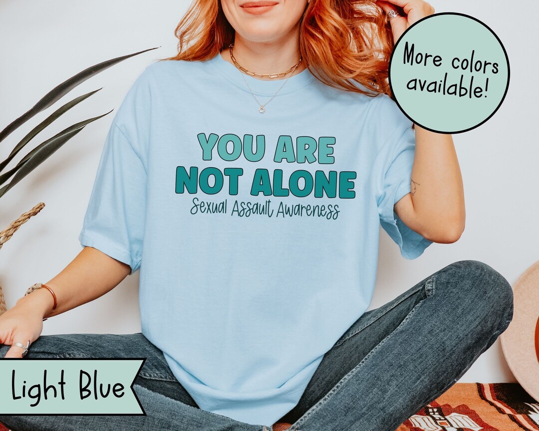 Sexual Assault Awareness Comfort Colors Shirt, Consent Matters Sexual ...